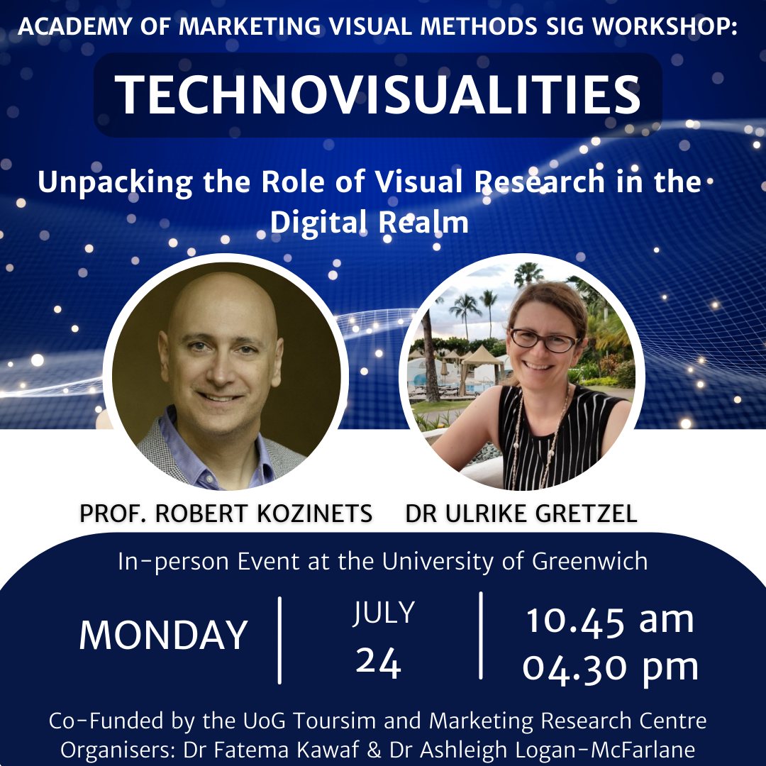 Visual Methods SIG Event - Technovisualities - Academy of Marketing